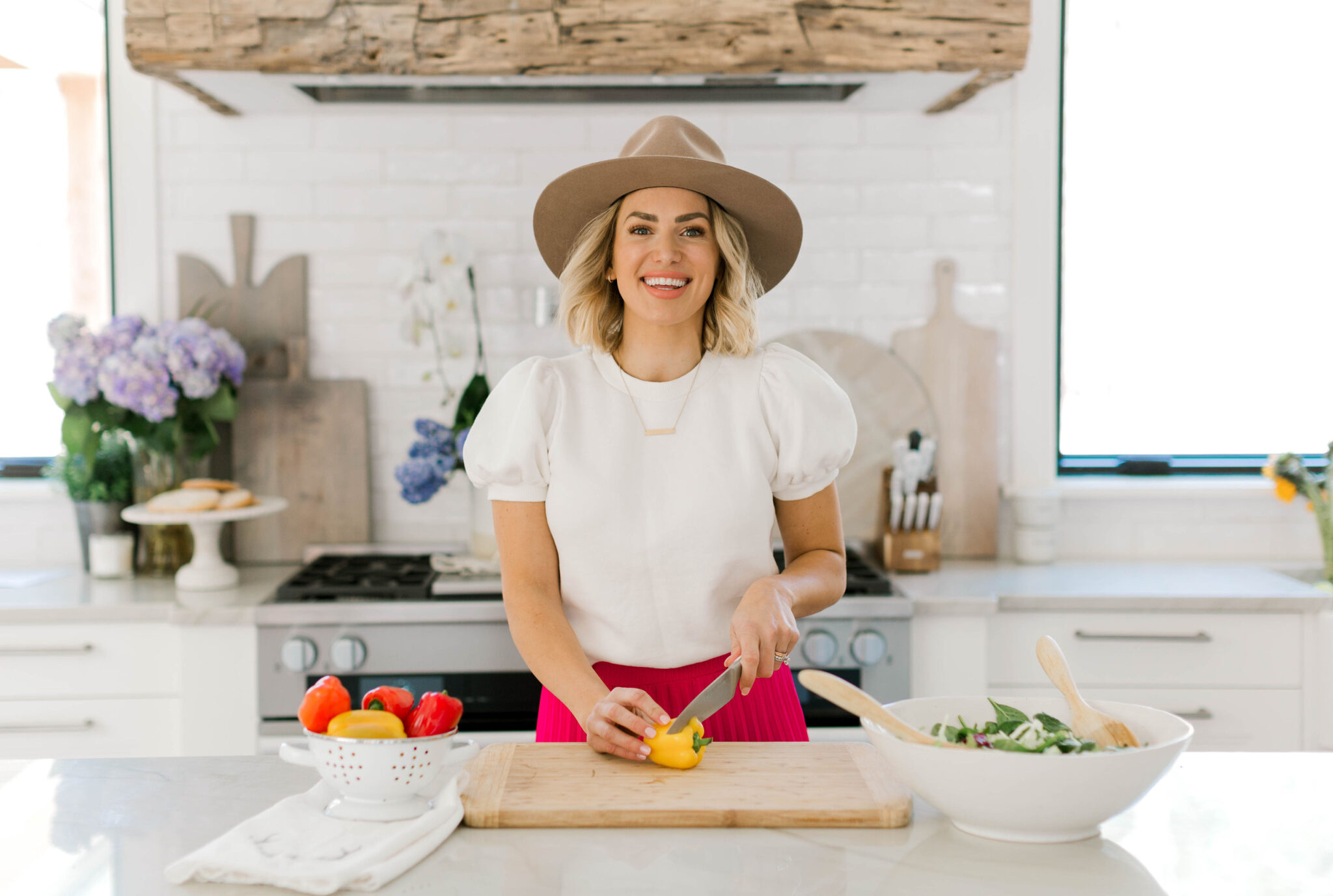 Home Tour: Modern Farmhouse Kitchen - Eva Shockey